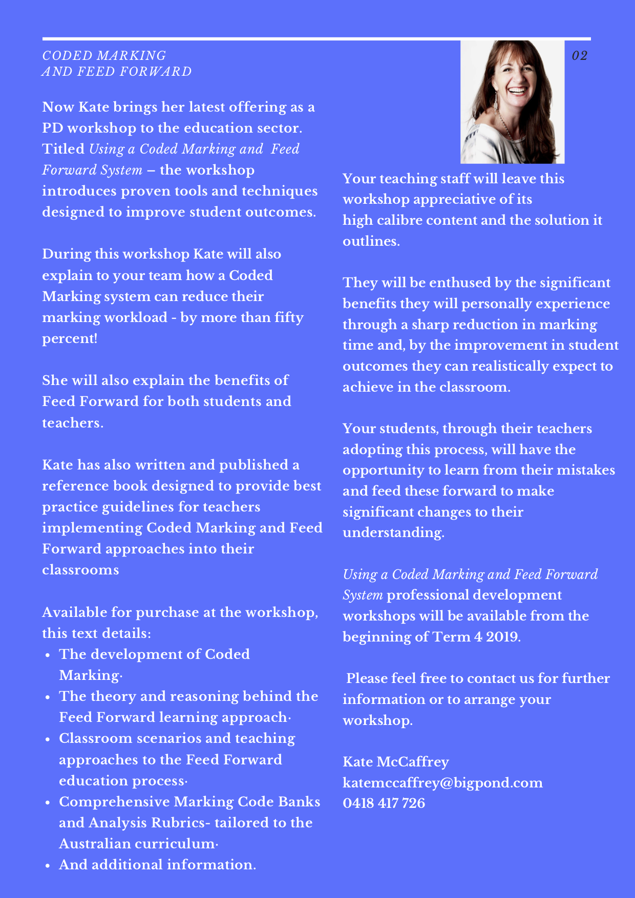 What’s New for 2020? – Kate McCaffrey